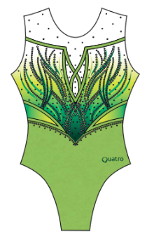 Consort Mini Leotard Keyring | Quatro Gymnastics — Quatro Gymnastics UK