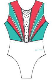 Prime Mini Leotard Keyring — Quatro Gymnastics UK