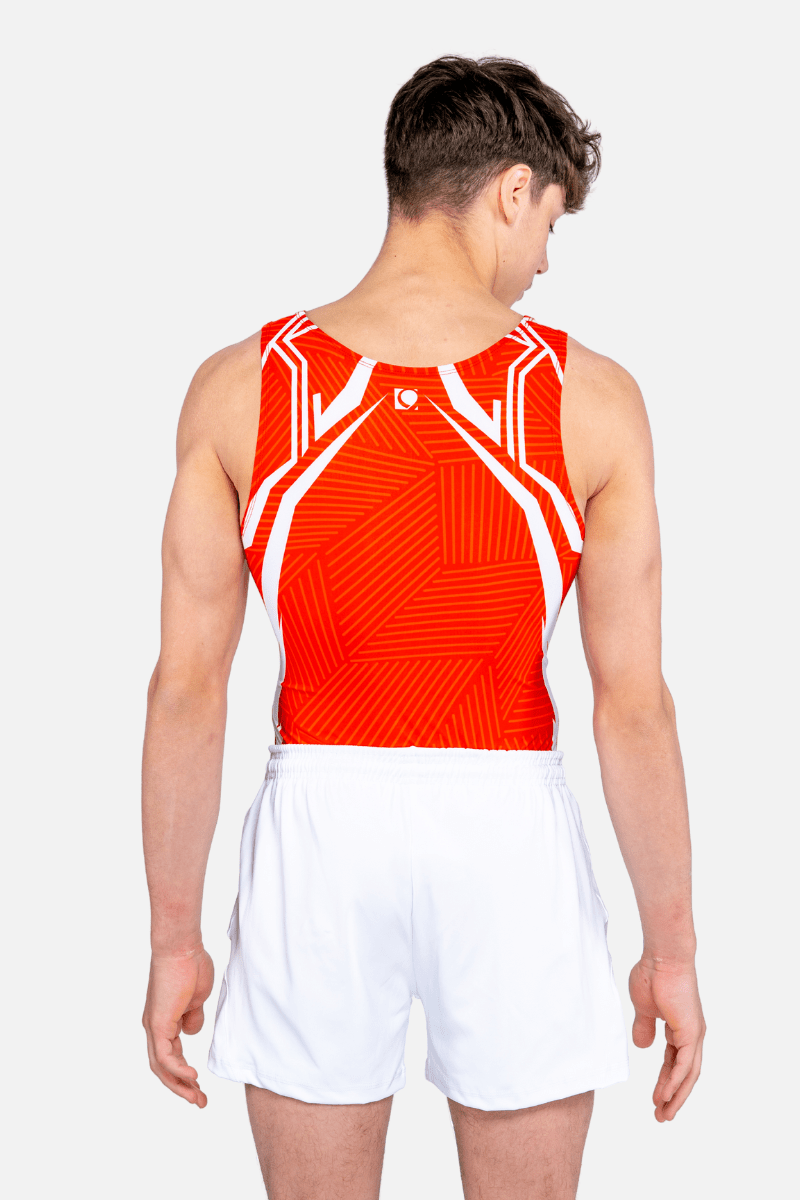 Sonic Men's Leotard | Quatro Gymnastics