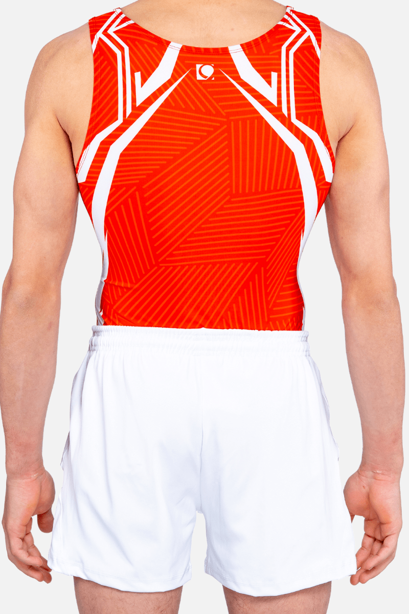 Sonic Men's Leotard | Quatro Gymnastics